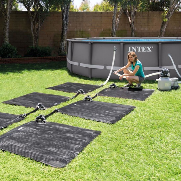 Intex Solarmatte Poolheizung Solarkollektor Solarheizung Pool 120x120cm ...